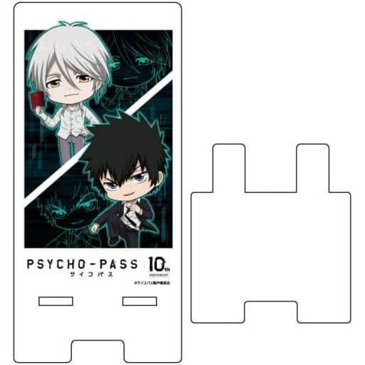 01. Shinya 狡噛, Seigo MAKISHIMA (Mini Character illustration) acrylic ...