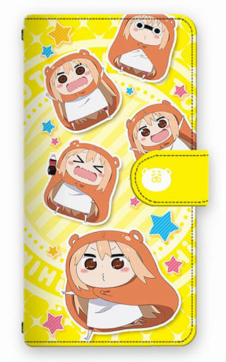 Mobile Jacket Cover (Character Kuta) 01. Domaumaru (Yellow / Star) Book Style Smartphone Case L ...