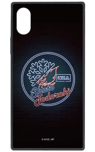 Portable jacket cover Shoto Todoroki Ani-Neon tempered glass iPhone ...
