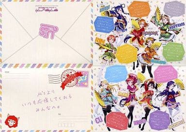 From μ's to you. Special message card "Love Live! The School Idol Movie ...