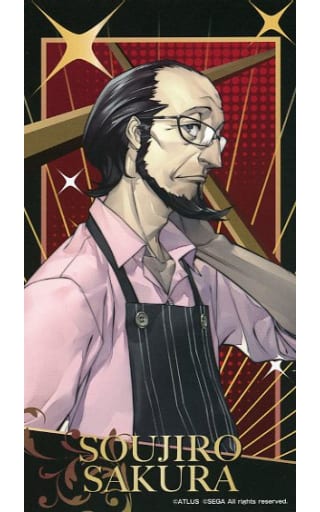 Character Card (Character Actor) Sakura Sojiro 「 Sega Collaboration ...