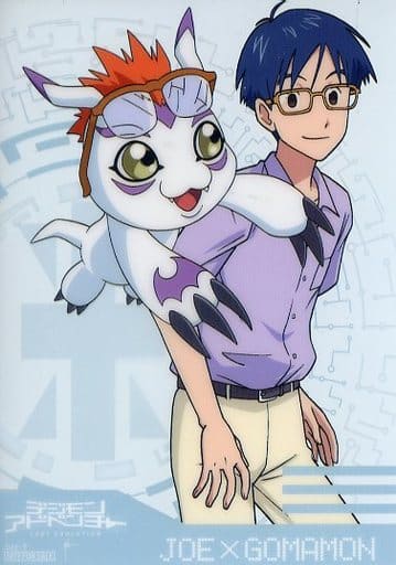 Character card Joe Kido & Goramon Clear Bromide "DIGIMON ADVENTURE LAST ...