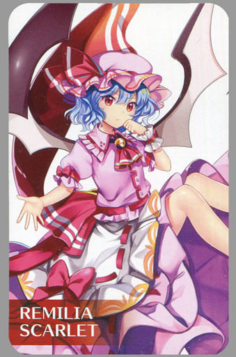 Remilia Scarlet Character Card "Toho LostWord Toho Project x Atre ...