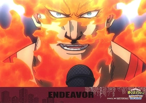 Character card Endeavour Illustration Sheet 「 MY HERO ACADEMIA in Namja ...