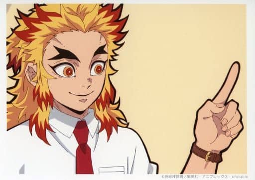 Character card Kyojuro Rengoku (Finger)' Demon Slayer: Kimetsu no Yaiba ...