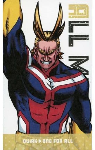 Almite 「 MY HERO ACADEMIA Exhibition DRAWING SMASH Business Card ...