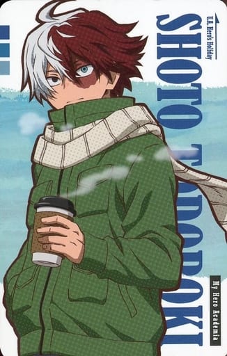 Shoto Todoroki special card "MY HERO ACADEMIA Fair Ohi Hero's holiday ...