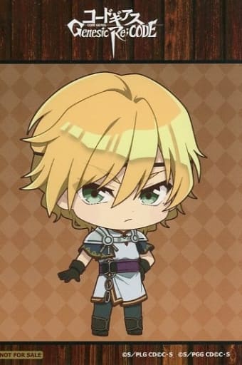 Orpheus Zivon original illustration card "CODE GEASS Genesic Re ; CODE ...