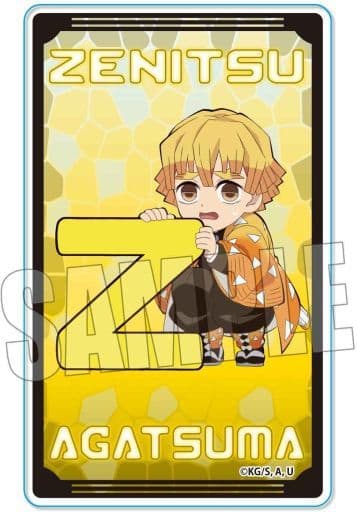 Zenitsu Agatsuma (Alphabet ver.) Acrylic Card' Demon Slayer: Kimetsu no ...