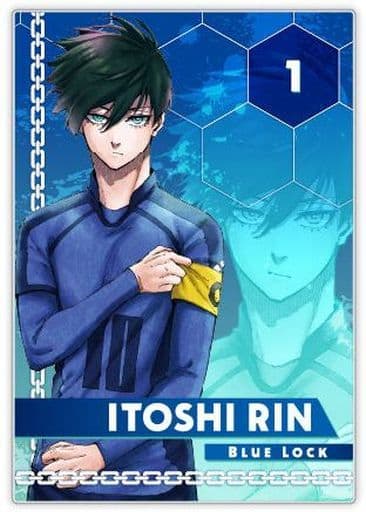 Character card Itoshi Rin "Blue Lock Status Card Collection" | Goods ...