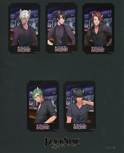 Character card Team C Cheki-style Card Blackstar Ver (5-Pack ...