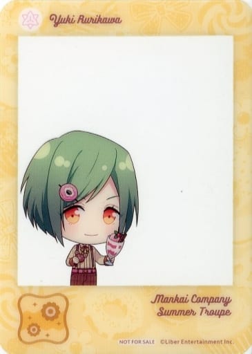 Character card Yuki Rurikawa Clear Card A Group "A3! (A-three) × ...