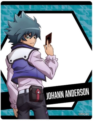 Character card Johan Anderson "Acrylic Card Yu-Gi-Oh! GX 01. Facing ...