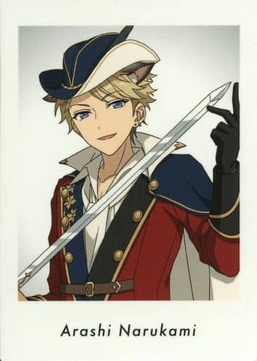Character card NARUKAMI ARASHI P.A. shots! extra-animate fair 2022 ...