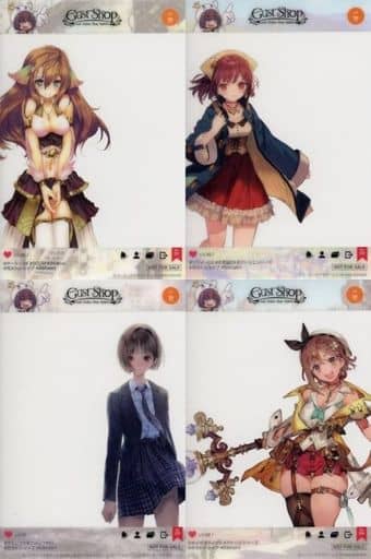 Set Clear Card 4-Pack Set "Atelier Series & Saju Concerto Series & BLUE ...