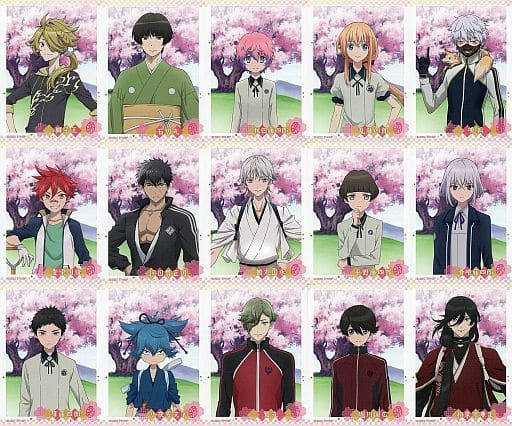 Character card 15-kind set "Special TOUKEN RANBU HANAMARU ~ Setsugekka ...