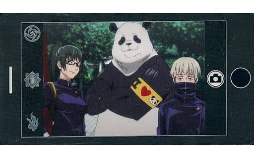 Character card Toge Inumaki & Shàn Temple Maki & Panda (front) "Jujutsu ...