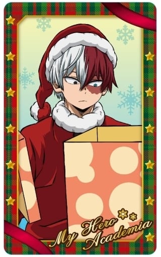 Shoto Todoroki "MY HERO ACADEMIA Merare! Christmas! Card Collection ...