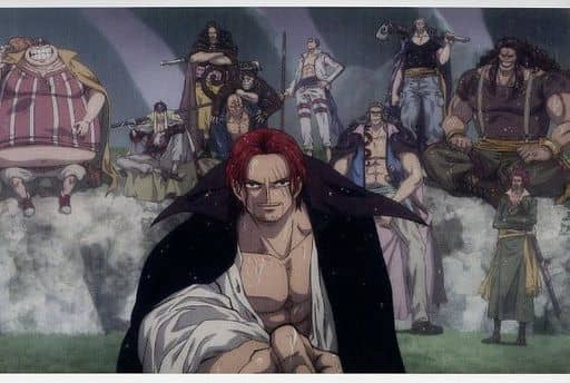 Character card [Single item] Red hair pirate group FILM RED visual card ...