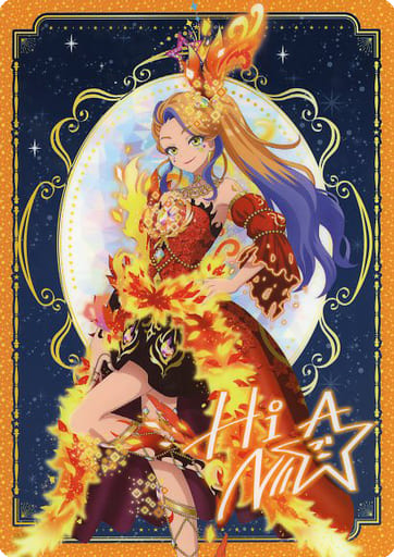 Character card Yayoi Hina with signature A4 hard bromide "Oshi KUJI ...