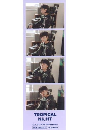 Character card Shoya Kimata (JO1) 4-cut photo "CD TROPICAL NIGHT First Press Limited Edition A ...