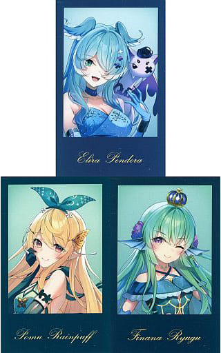 All 3 types set "Virtual YouTuber Nijisan Random Cheki Style Card ...