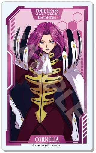 "CODE GEASS: Lelouch of the Rebellion Lost Stories Acrylic Card 01 BOXA ...