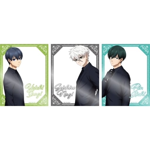 Seiichi Kiyoshi / Seishiro calm sea / Rin Itashi Acrylic Card Set (3 ...