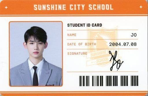 JO (& TEAM) STUDENT ID card (student ID) "CD First Howling : WE Members ...