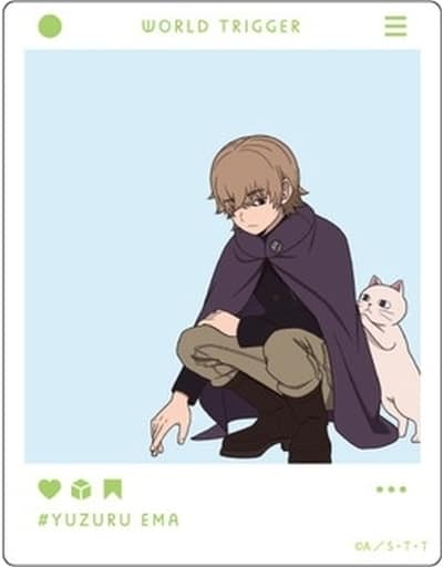 Yoshu EMA (WORLD TRIGGER Acrylic Card 02. Cat ver. 2nd series (drawing ...