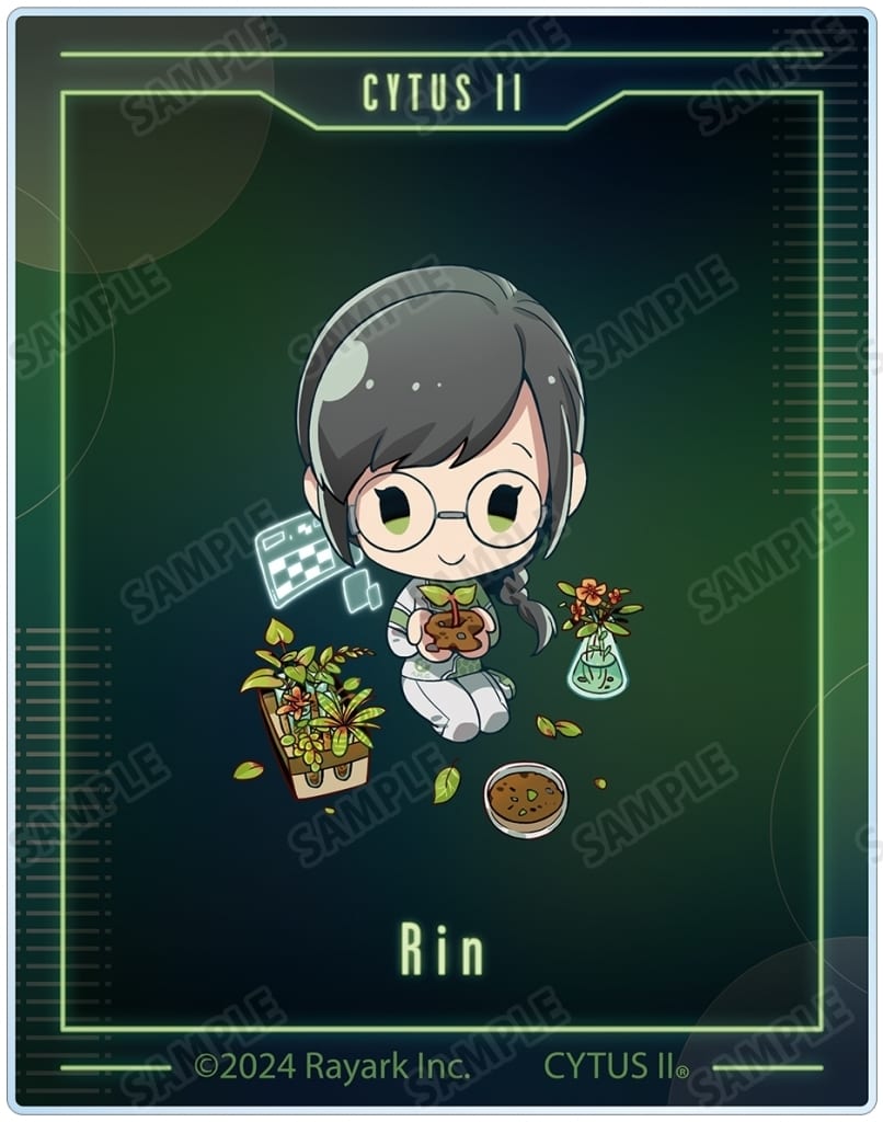 駿河屋 - Rin 「Cytus II トレーディング ちびキャラ アクリルカード」（キャラクターカード）