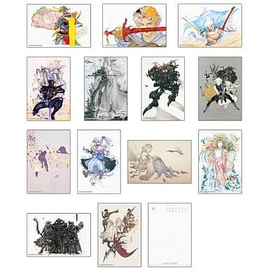Postcard (from Character) FINAL FANTASY 25 th ANNIVERSARY POSTCARD SET ...