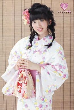 Postcard (female) Rika Mayama (Shiritsu Ebisu Chugaku) Slightly out-of-season humble summer ...