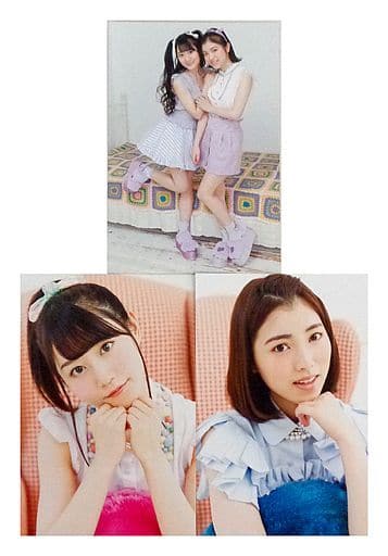 Postcard (female) YuiKaori Postcard A (3-pack) "YuiKaori LIVE 『 RAINBOW ...