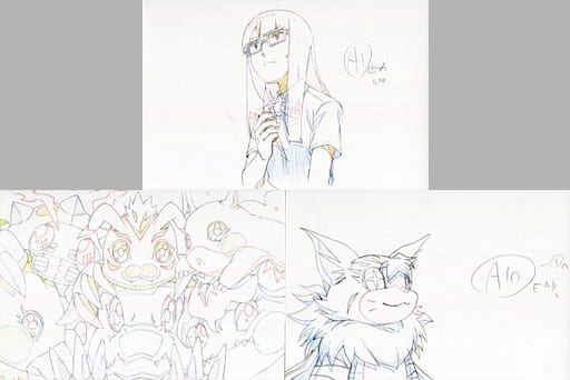 C Set Original Picture Postcard Set (3-Pack) 「 DIGIMON ADVENTURE tri ...