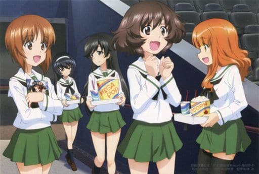 Anko Team Isao Sugimoto Drawing Postcard "GIRLS & PANZER : Final ...