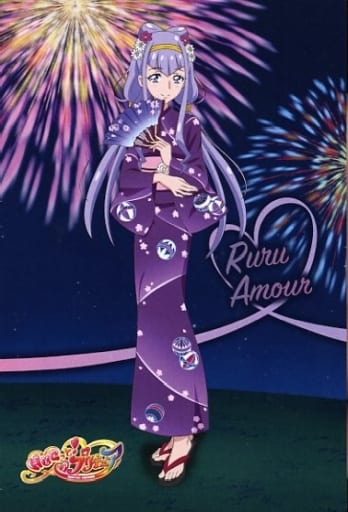 Ruru Amour postcard "HUG! Precure Limited Shop in Marui" Epos Card ...