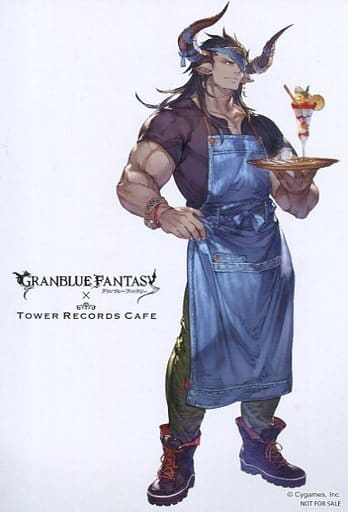 Postcard (from Character) Reinhardtzar post card "GRANBLUE FANTASY ...