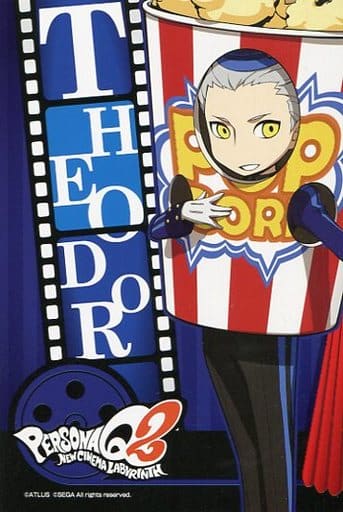 Theodore Postcard 「 Sega Collaboration Cafe KUJI Persona Q2 New Cinema ...
