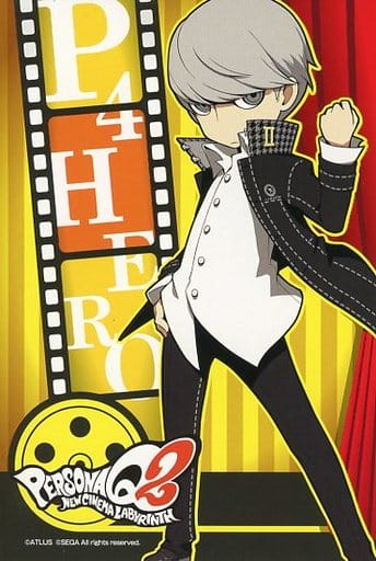 P4 Main Character Postcard 「 Sega Collaboration Cafe KUJI Persona Q2 ...