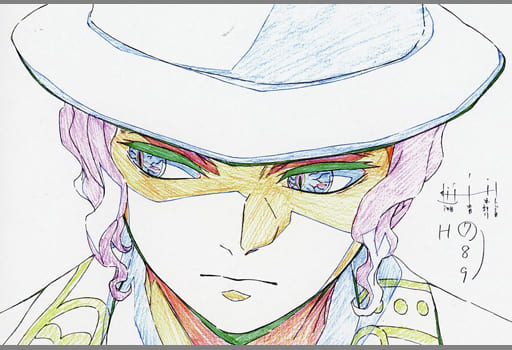 Kibu Tsuji Mugen (Face Up / Left Facing) Exhibition Original Picture ...