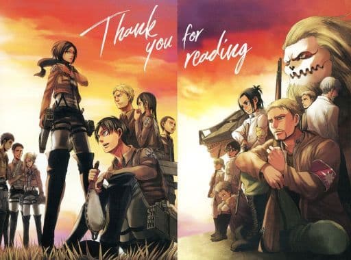 Postcard 「 Attack on Titan 」 Weekly Shonen Magazine, April 21, 2021 ...