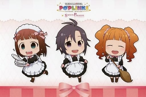 Postcard Idol Master Post Card "idol Master Pop Links ×SWEETS PARADISE ...