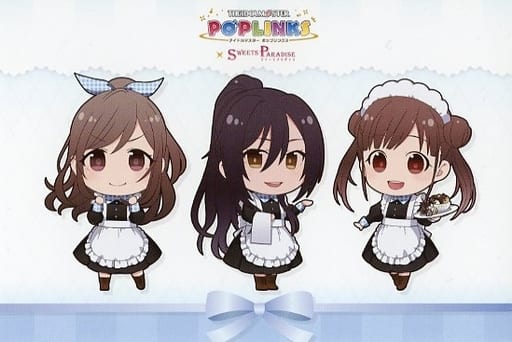 Idol Master Shiny Colors postcard "idol Master Pop Links ×SWEETS ...