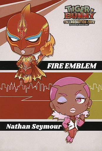 Nathan Seymour / Fire Enbu Rem original post card "Tiger & Bunny ...