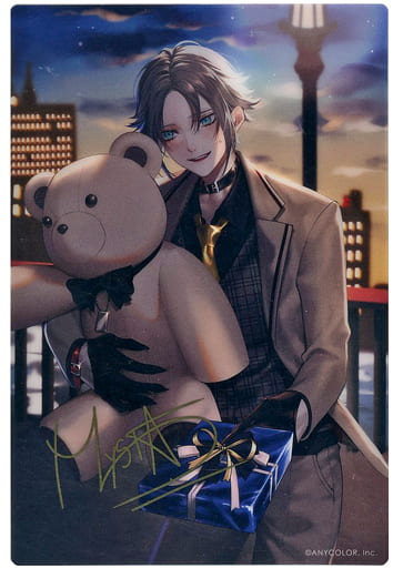 Postcard Mr. Rias (Foil-pressed) "virtual YouTuber Nijisanji NIJISANJI ...