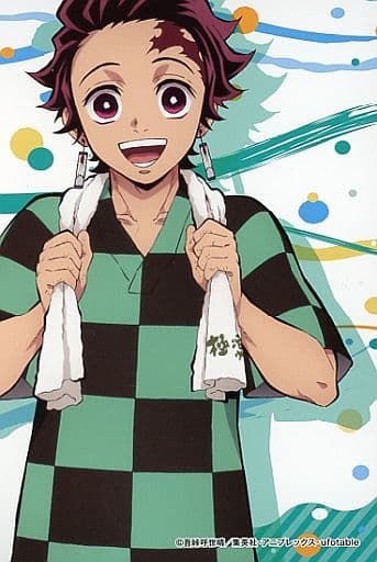 Tanjiro Kamado Post Card "Demon Slayer: Kimetsu no Yaiba x Gokurakuyu ...