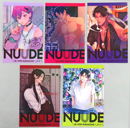 駿河屋 - NUUDE(vol.9/10/11/12/13) Cセット(5枚セット) 「NUUDE2周年記念×STELLAMAP CAFE-Neon Dream Boy SUMMER-」 対象 ...