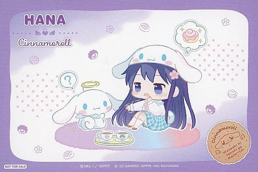 Postcard Hana Shirosaki & Cinnamoroll Post Card "Wataten!: An Angel Flew Down to Me! x Sanrio ...