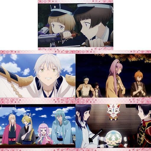 Group Scene photograph postcards 5-pack "Special TOUKEN RANBU HANAMARU ...